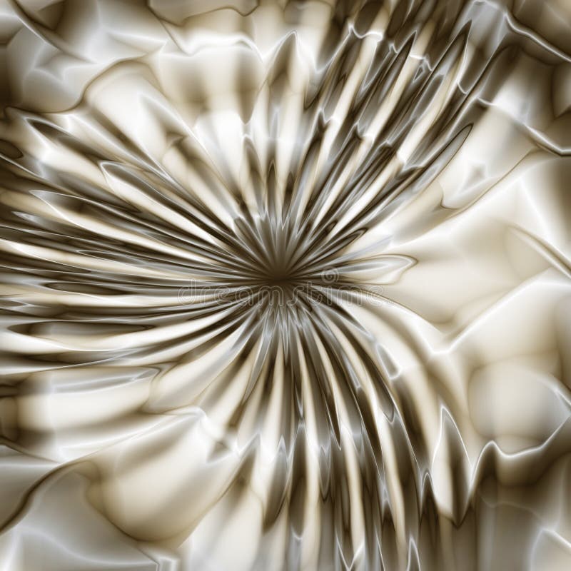 3d White Grey Fractal Graphic Stock Illustration - Illustration of ...