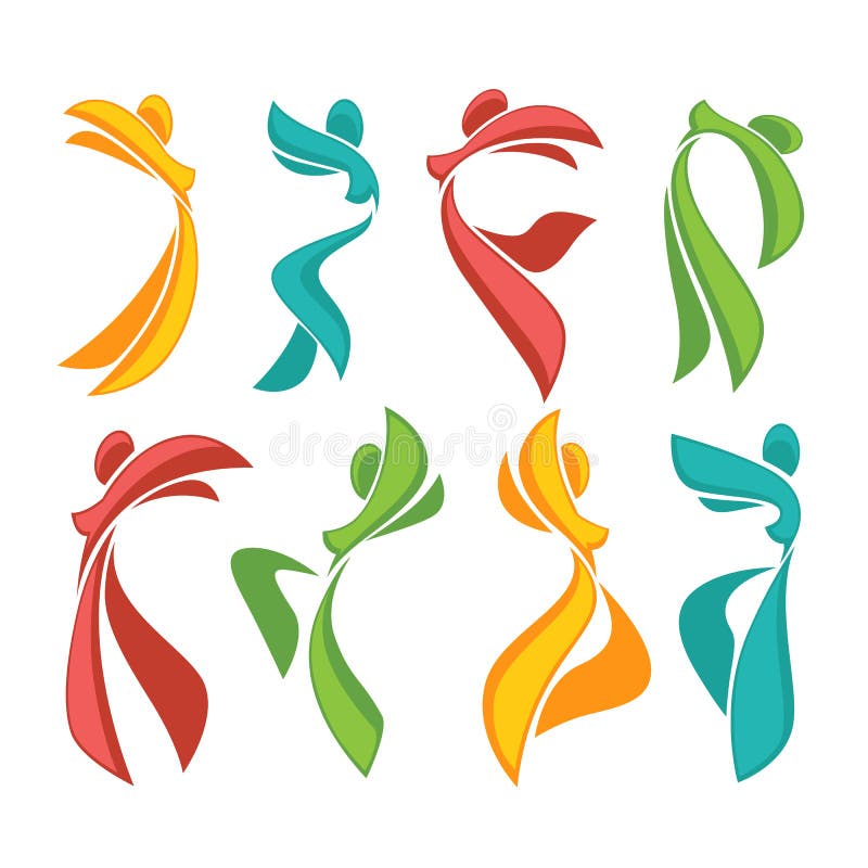 Abstract dance stock vector. Illustration of concept - 72999681