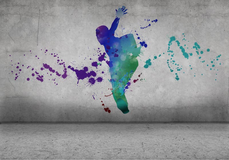 Abstract dancer stock image. Image of activity, acrobat - 50477665