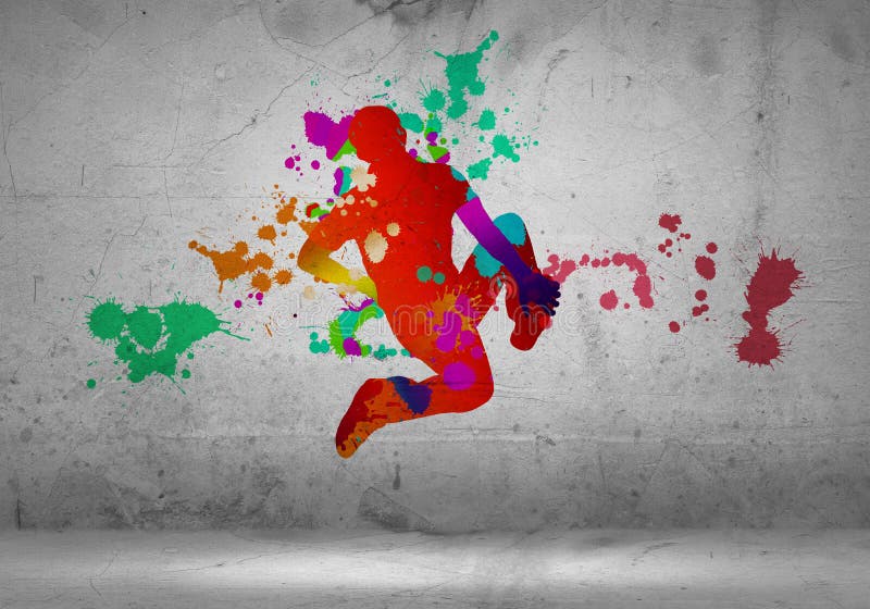 Abstract dancer stock image. Image of party, disco, energy - 56669663