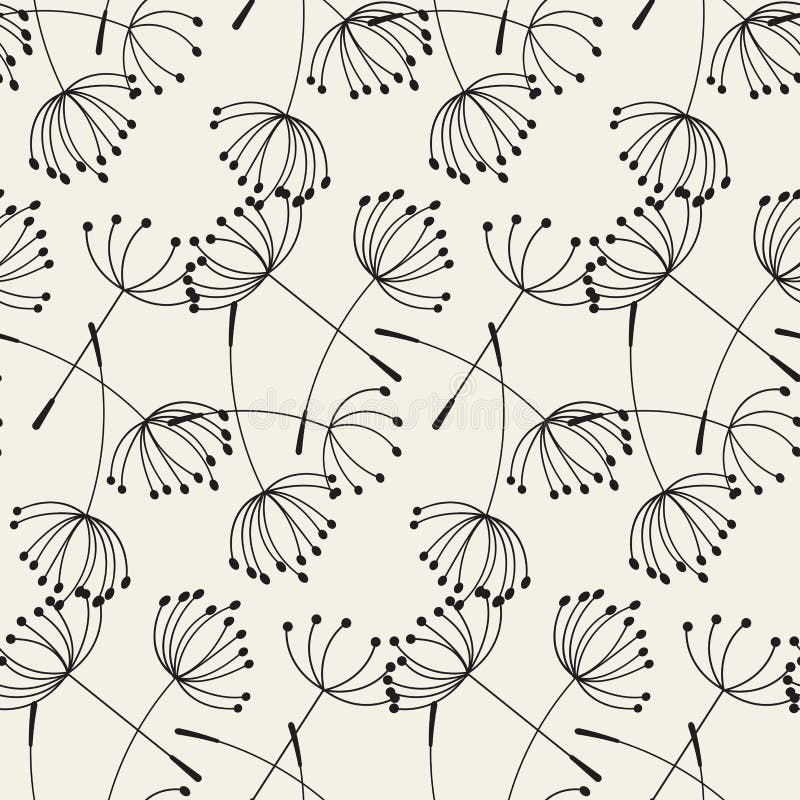 Dandelions set stock vector. Illustration of nature, collection - 40993266