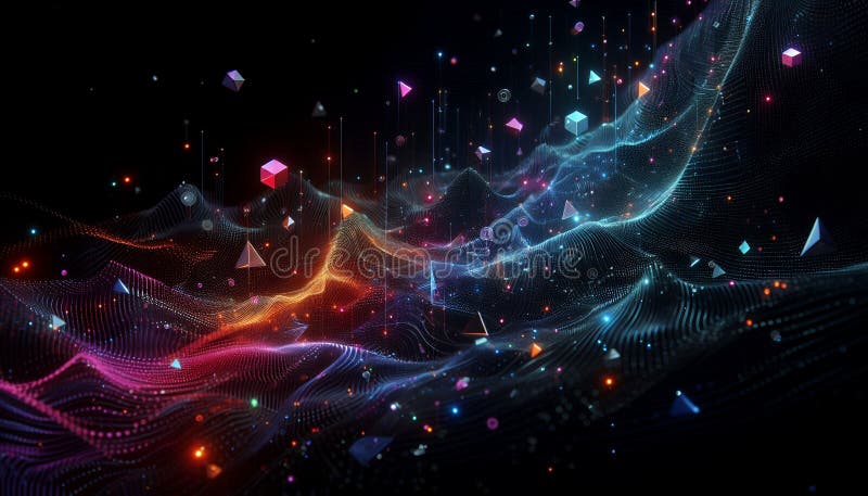 Abstract dark background stock illustration. Illustration of graphic ...