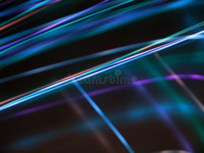 Abstract Dark Background with Blue Luminous Lines Stock Illustration ...