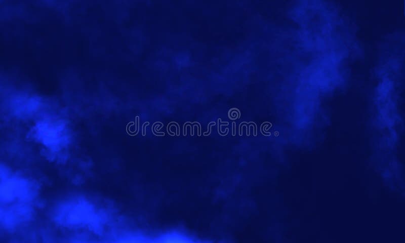 Abstract Dark Background. Blue Smoke Stock Illustration - Illustration ...