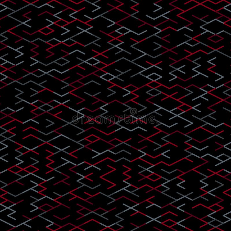 Abstract Dark Background Random Lines Pattern Stock Vector ...