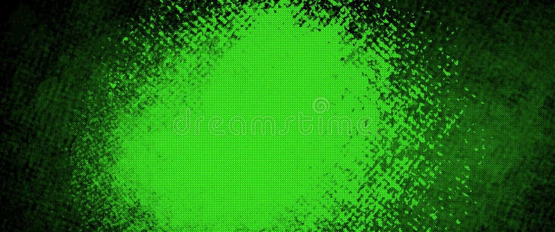 Abstract Dark Background Stage, Copy Space, Colorful Neon Green Lights ...