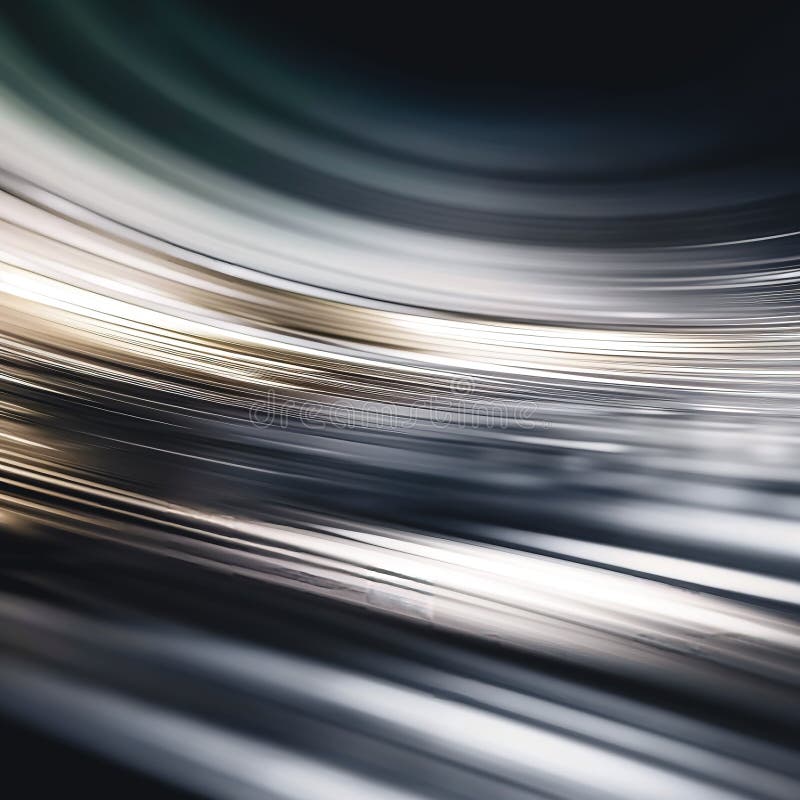 Abstract Dark Background with Voluminous Soft Lines, Generative AI ...