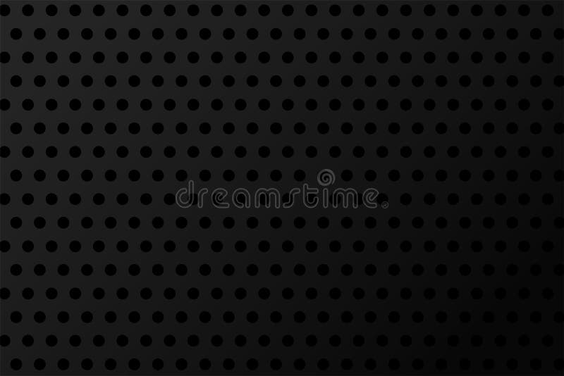 Abstract Dark Black Dotted Pattern Wallpaper Design Stock Vector ...