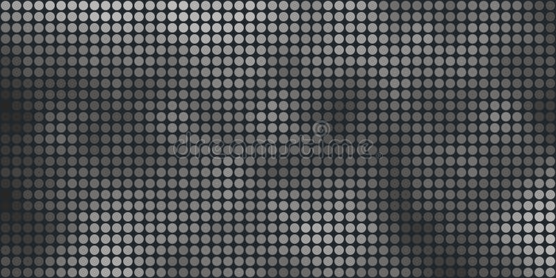 Abstract Dark Black and White Spotted Pixels Pattern with Random Shades ...