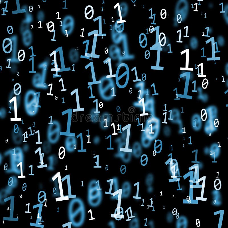 Abstract Dark Blue Abstract Binary Code Numbers Stock Illustration ... Abstract Dark Blue Abstract Binary Code Numbers Stock Illustration ...