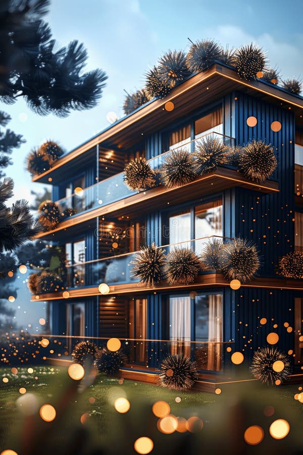 Abstract Dark Blue Background with Gold and Bokeh Lights for Holiday ...