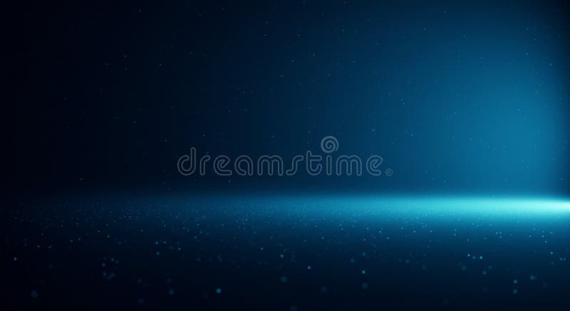 Abstract Dark Blue Background with Particle Light Stream for Technology ...