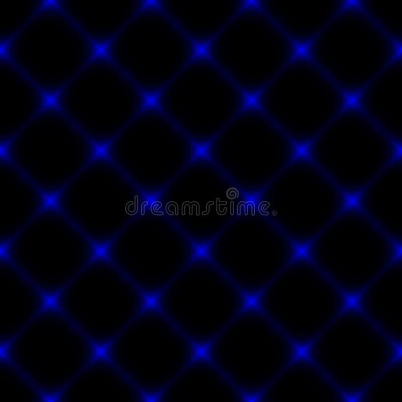 Abstract Dark Blue Background, Raster Illustration in Frame Stock ...