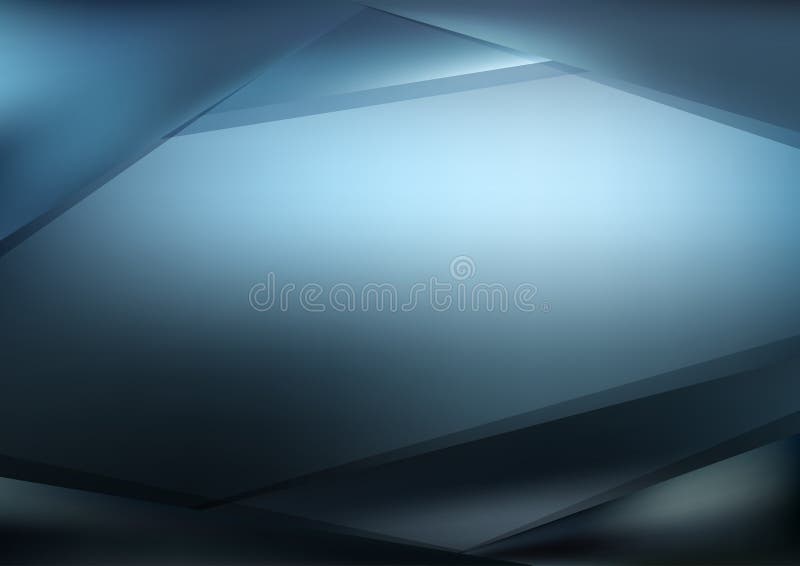 Abstract Dark Blue Background Template Vector Stock Illustration ...