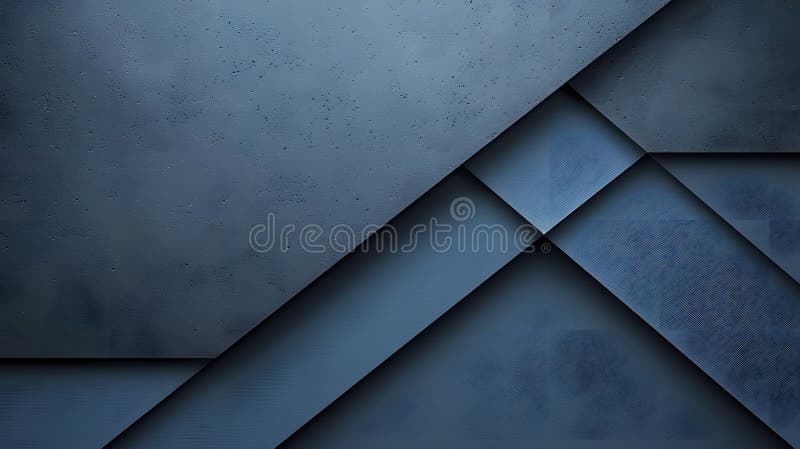 Abstract Dark Blue Background Vector with Sharp Angular Shapes High ...