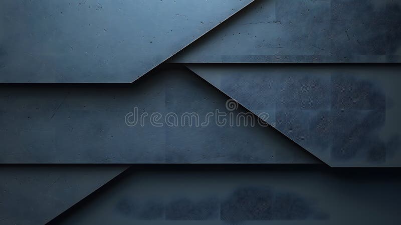 Abstract Dark Blue Background Vector with Sharp Angular Shapes High ...