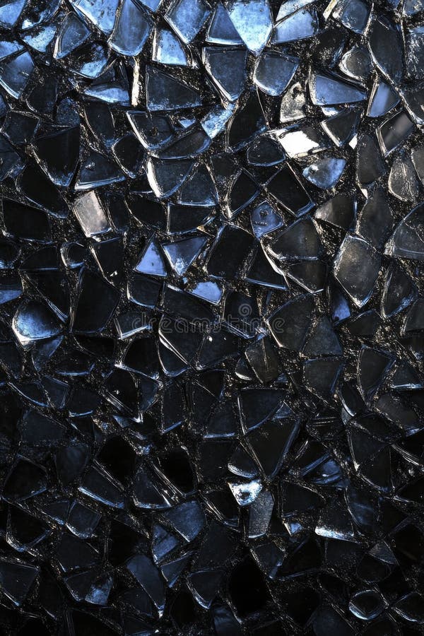 Abstract Dark Blue and Black Fragmented Background Texture Stock ...