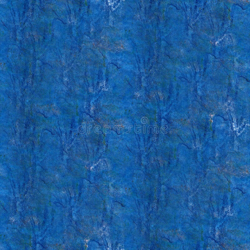 Abstract Dark Blue, Brown Drawing Stroke Ink Stock Illustration ...