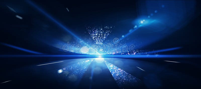 Abstract Blue Cosmos Background Wallpaper Stock Illustration ...