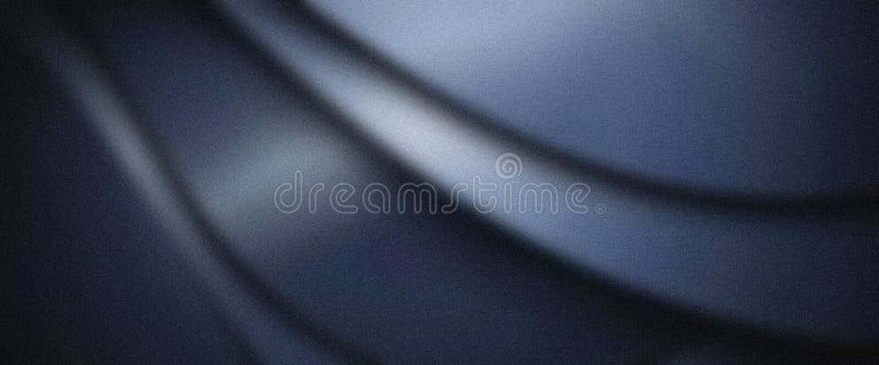 Abstract Dark Blue Curved Wave Gradient Background. Dark Blue Wave with ...