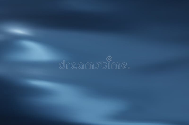 Abstract Dark Blue Gradient Background. Minimalistic Subtle Wavy Silk ...