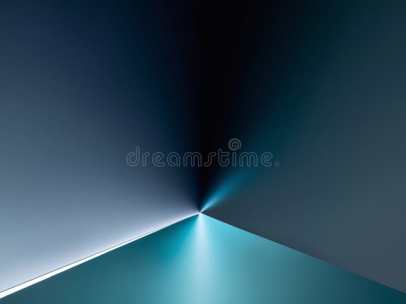 Abstract Dark Blue Gradient with Glowing Light Ray Smooth Texture ...
