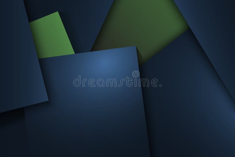 Abstract Dark Blue-green Gradient Design Stock Vector - Illustration of ...