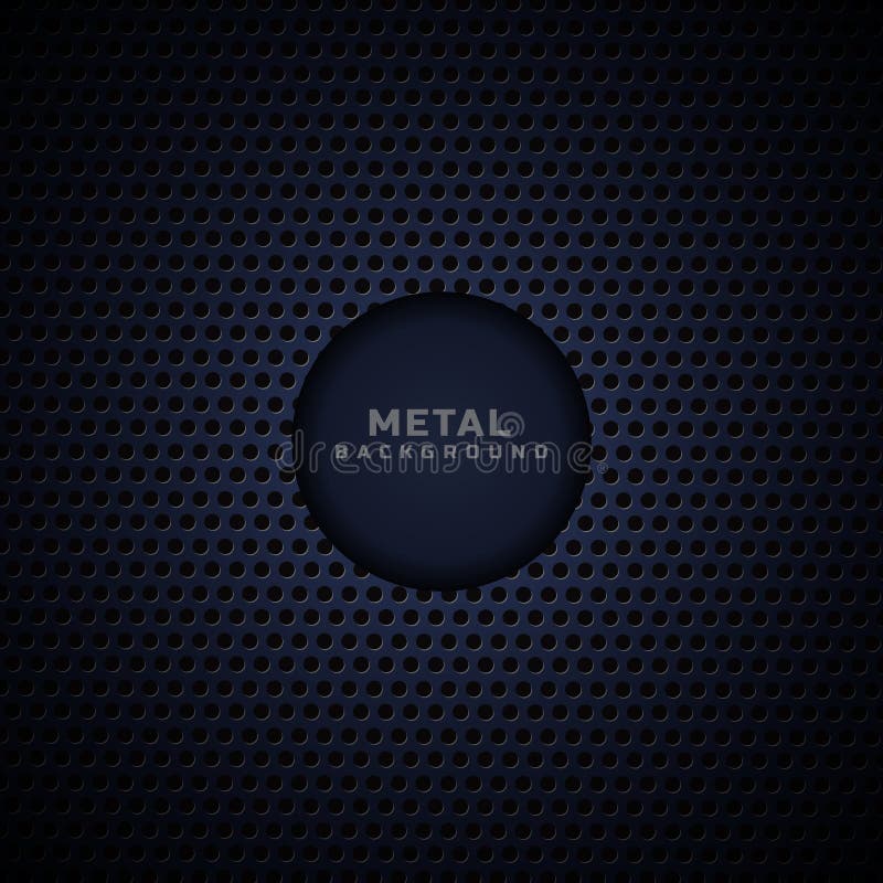 Abstract Dark Blue Metal Background Design with Texture Seamless ...
