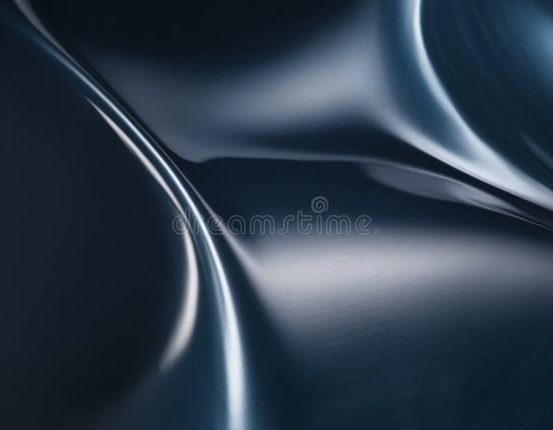 Abstract Dark Blue Metallic Swirls Smooth Shiny Luxury Texture ...
