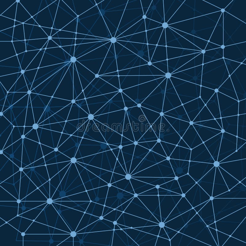 Abstract Dark Blue Multi Layered Networks Pattern Background, Polygonal ...