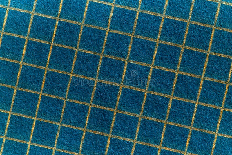 Abstract Dark Blue and Orange Background or Backdrop. Inverted Squared ...