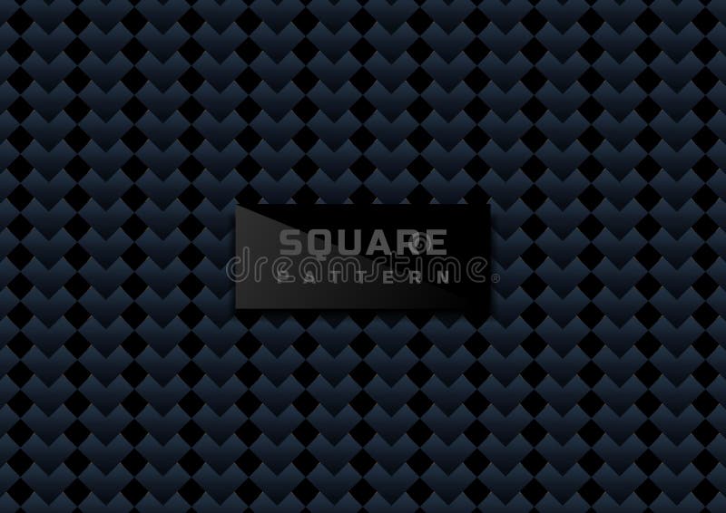 Abstract Dark Blue Overlapping Squares Pattern Background and Texture ...