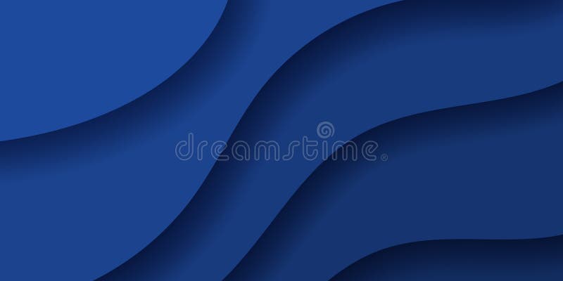 Abstract Dark Blue Paper and Overlap Wave Curve Line Dimension Modern ...