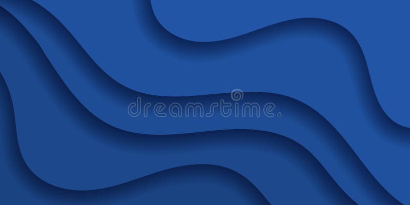 Abstract Dark Blue Paper and Overlap Wave Curve Line Dimension Modern ...