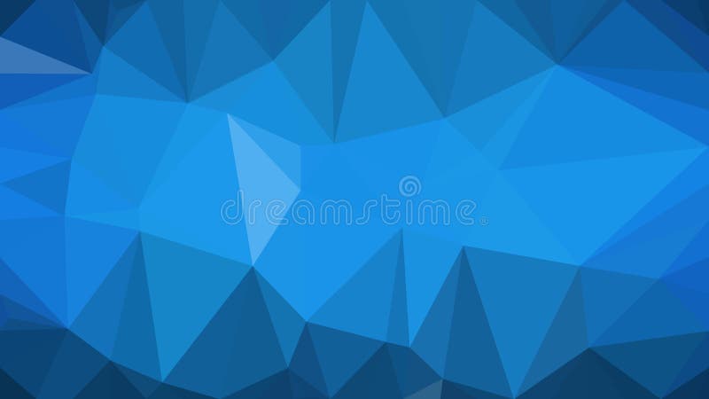 Abstract Dark Blue Polygon Background Template Stock Vector ...