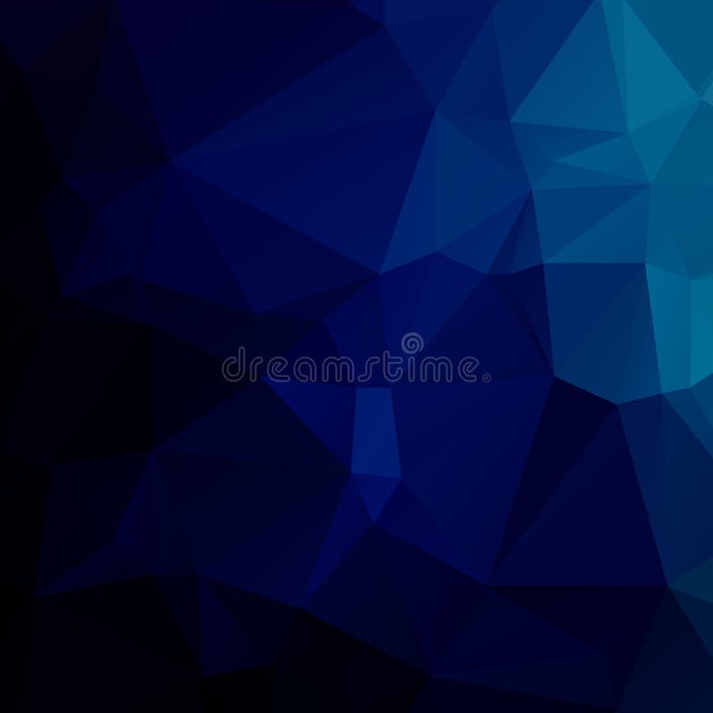 Abstract Dark Blue Polygon Texture Stock Illustration - Illustration of ...
