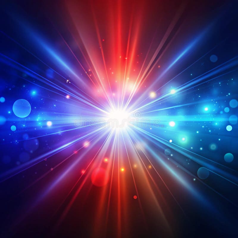 Abstract Dark Blue Red Gradient Glow with Blurry Highlights and Glare ...