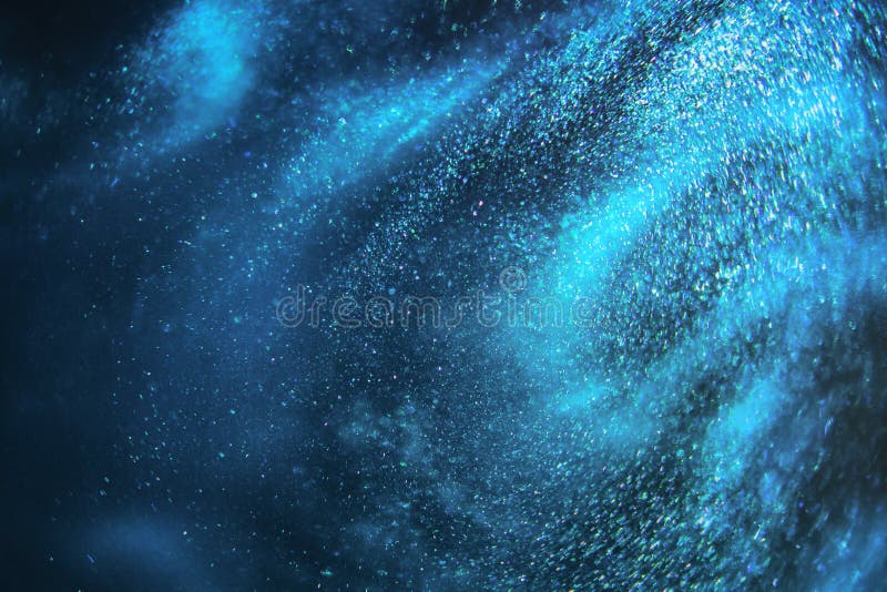 Abstract Dark Blue Shimmering Background Stock Image - Image of dust ...