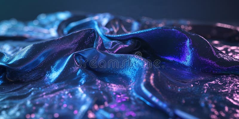Abstract Dark Blue Shiny Metallic Surface Texture Background. Stock ...