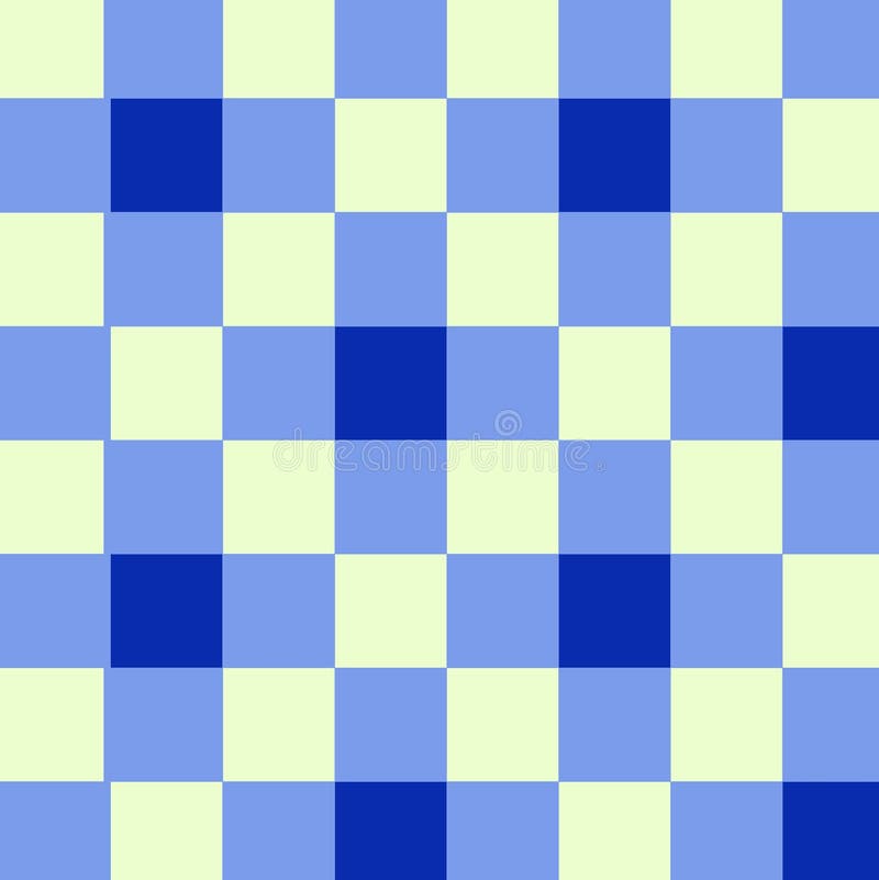 Abstract Dark Blue Tartan Many Square Pattern with Geometric Square ...