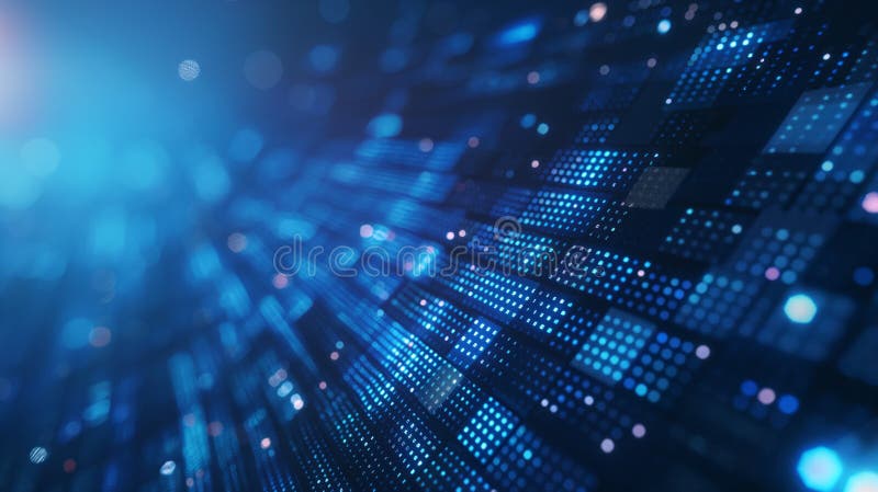 Abstract Dark-Blue Technologic Background Stock Illustration ... Abstract Dark-Blue Technologic Background Stock Illustration ...