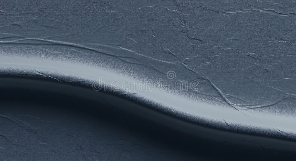 Abstract Dark Blue Textured Wave: a Study in Monochromatic Depth and ...