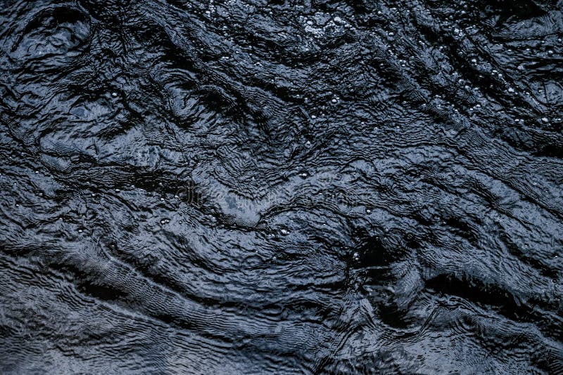 Abstract Dark Blue Waterfall Wave Water Background Texture Stock Photo ...