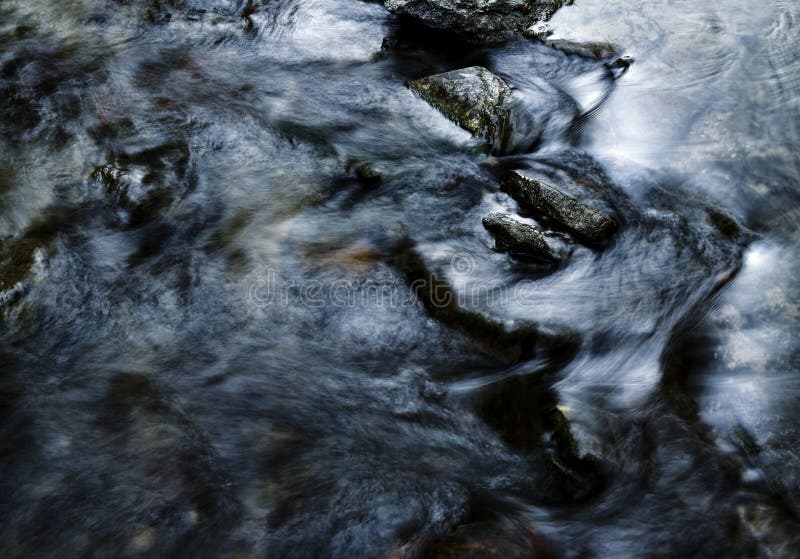 Abstract Dark Blue Wild River Rapids Stock Photo - Image of rapids ...