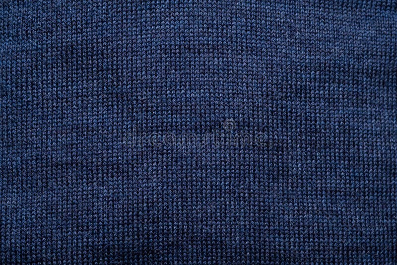 Blue Knitted Fabric Texture, Background Stock Image - Image of cloth ...