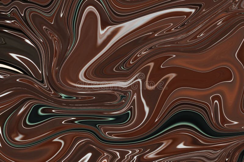 Abstract Dark Brown Background with Liquid Fluid Texture Stock ...