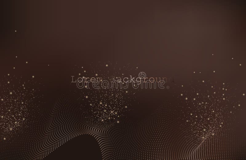 Abstract Dark Brown Geometrical Background Connection Structure.wave ...
