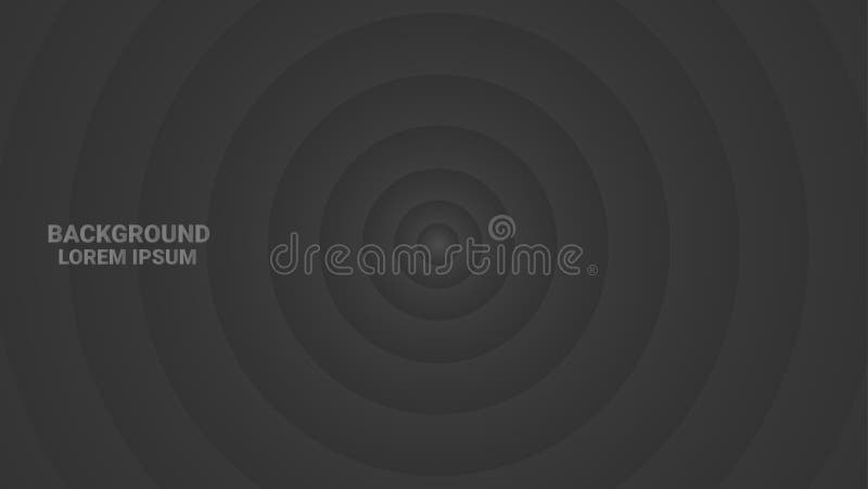Abstract Dark Circle Background Stock Vector - Illustration of ...