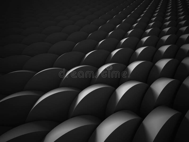Abstract Dark Circle Shapes Background Stock Illustration ...