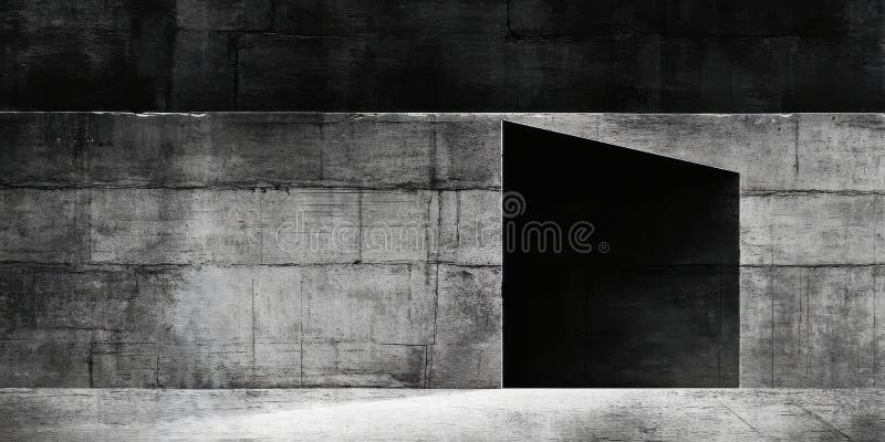 Abstract Dark Concrete Architectural Background Modern Design Grey Wall Interior Minimalist ...